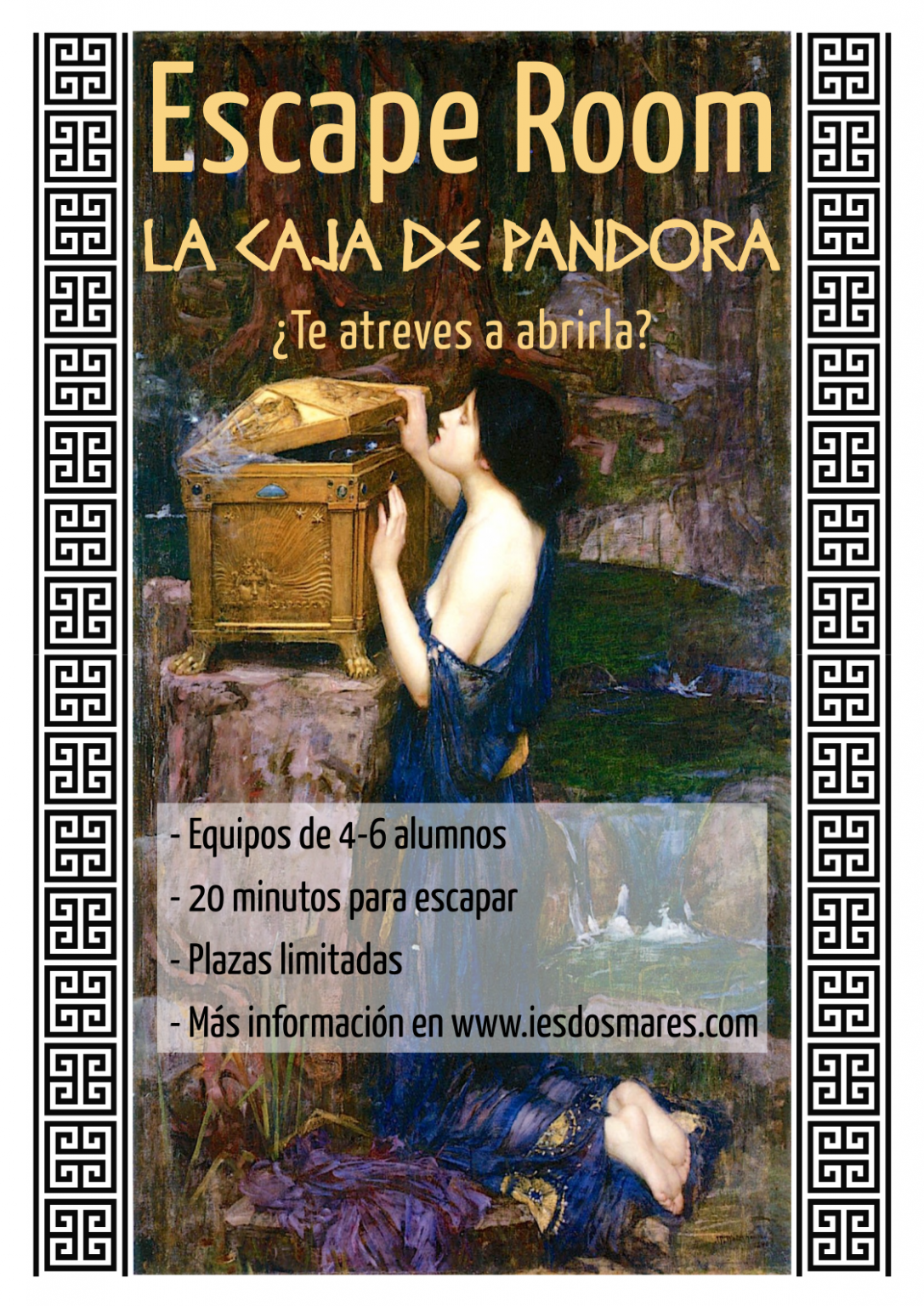 Escape Room “La Caja de Pandora” - - Trabajamos para ser el mejor ...